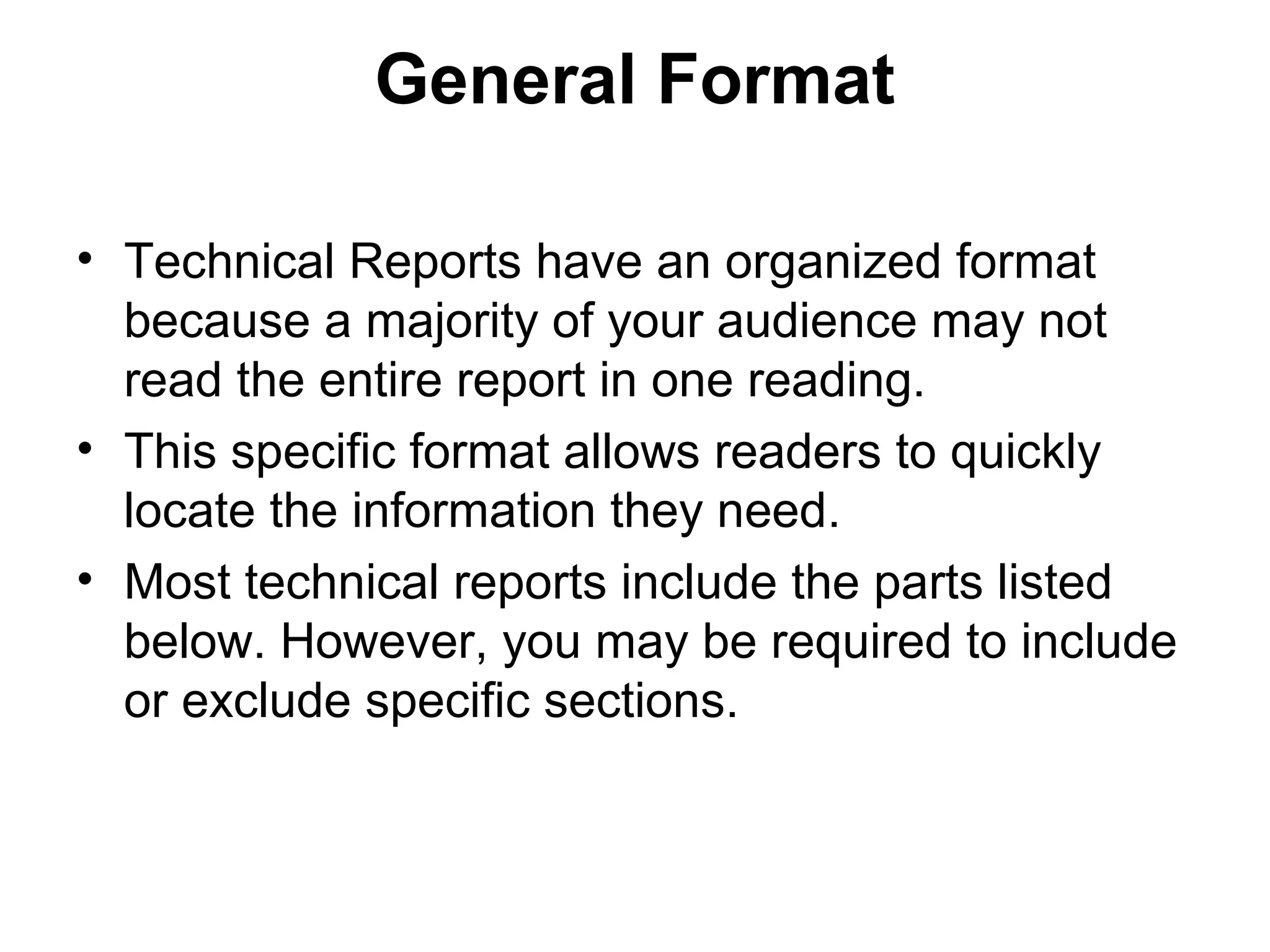 11. technical reports | PPT