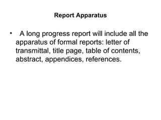 11. technical reports | PPT