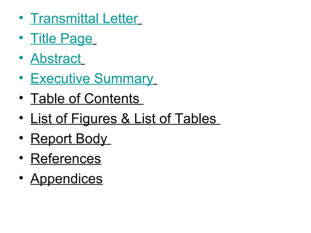 11. technical reports | PPT