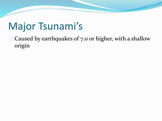 Tsunami Notes | PPTX