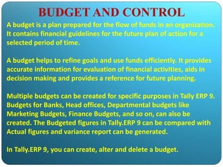 budget and control | PPSX
