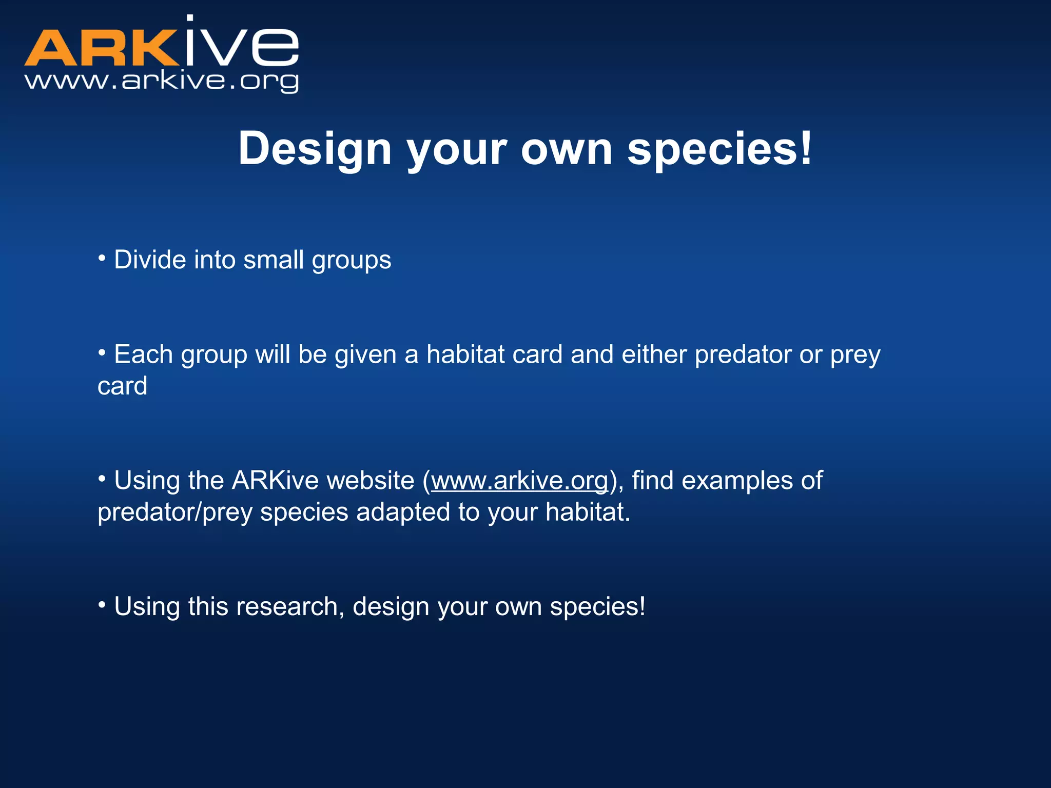 11 14yrs --adaptation_-_design_a_species_activity_-_classroom ...