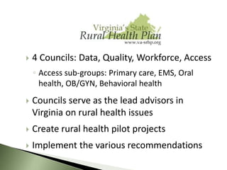 Virginia Rural Health Association | PPTX
