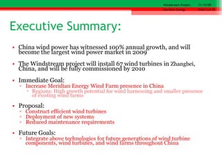 Windstream - Wind Mills of Change | PPT