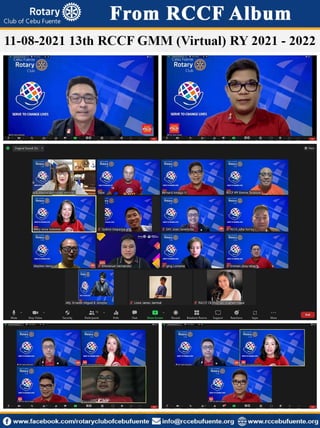 11-15-2021 14th GMM RCCF E-Bulletin RY 2021-2022 | PDF