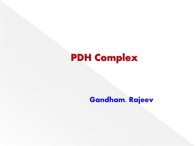 PYRUVATE DEHYDROGENASE COMPLEX (PDH-MULTI-ENZYME COMPLEX) | PPTX