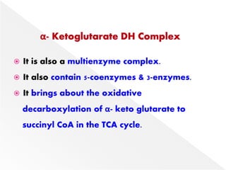 PYRUVATE DEHYDROGENASE COMPLEX (PDH-MULTI-ENZYME COMPLEX) | PPTX