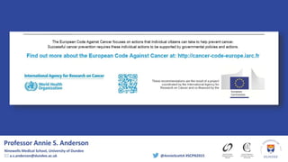 Overview of the 4th Edition of the European Code Against Cancer | Prof ...