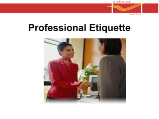 11.3 professional etiquette | PPT