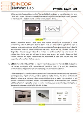 Physical Layer Port | PDF