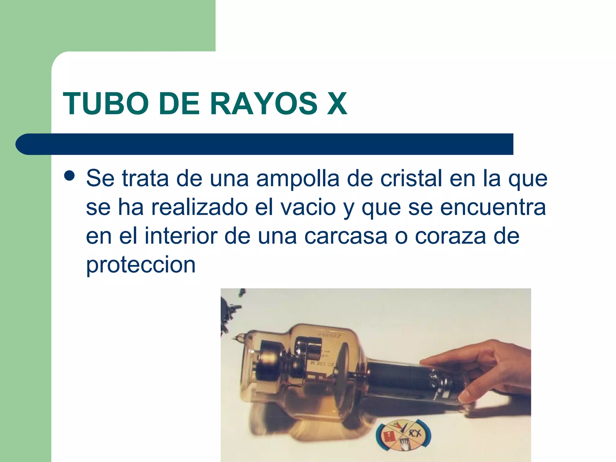 Tubo de rayos x | PPT