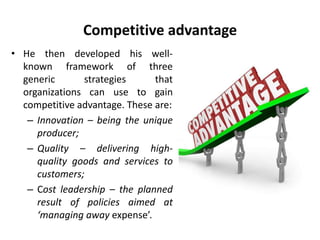 Competitive advantage - strategic human resource management | PPTX