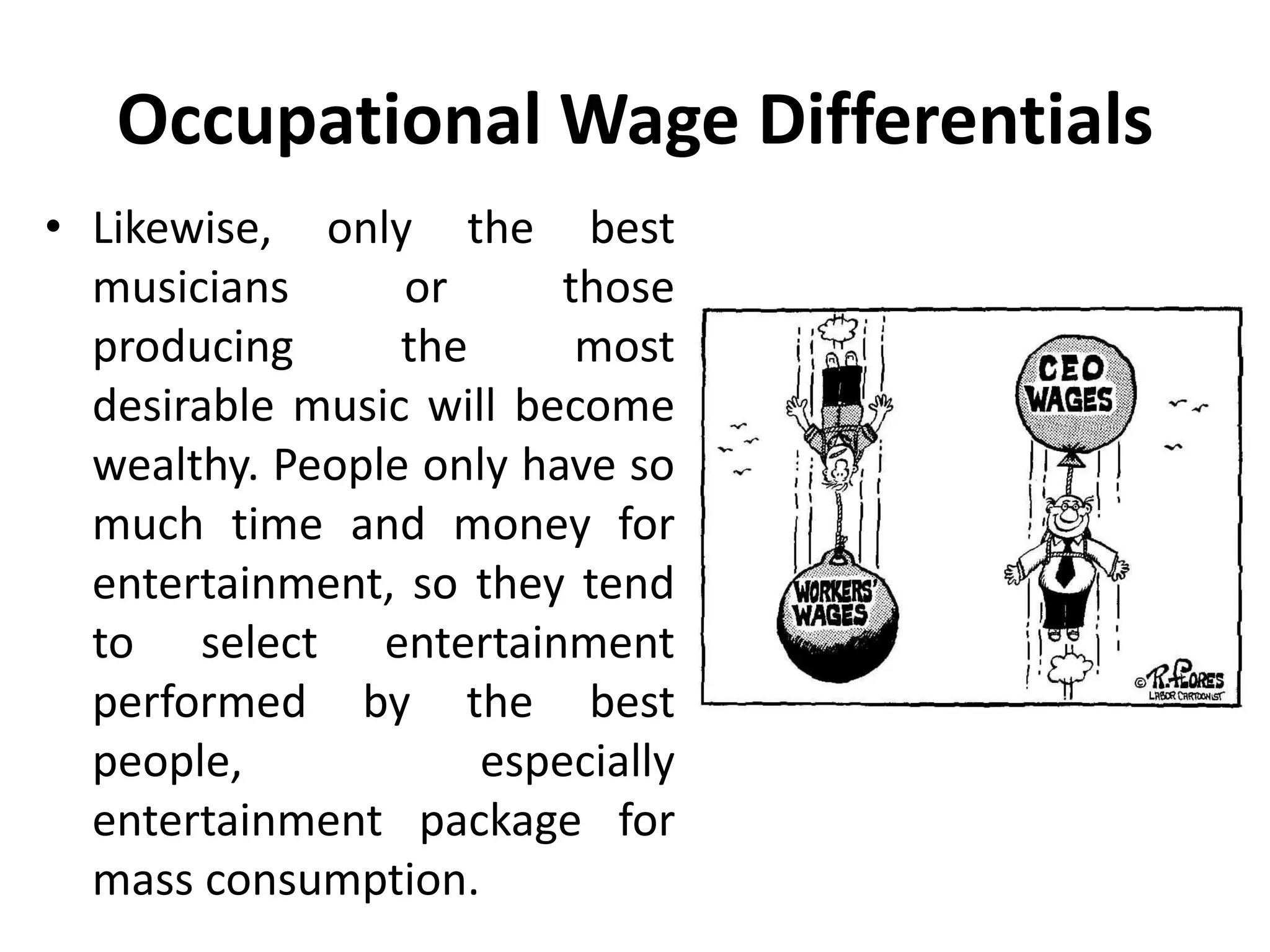 Occupational wage differentials - compensation management - Manu Melwin Joy | PPTX | Careers