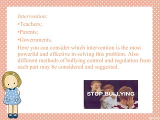 Bullying Research Paper | PPT