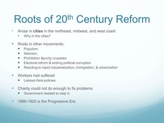 The Progressive Era | PPTX