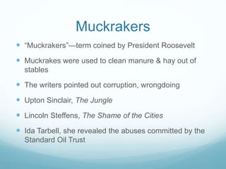 The Progressive Era | PPT