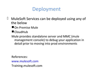 mulesoft at a glance | PPT