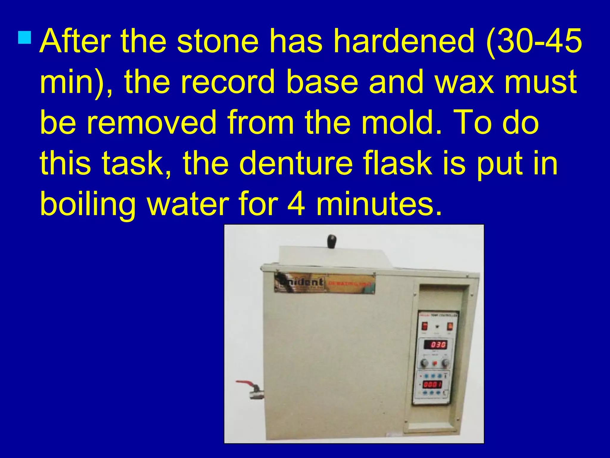 11.complete denture wax‐up and flasking procedure | PPT