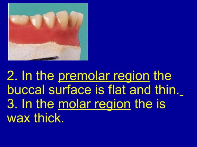 11.complete denture wax‐up and flasking procedure | PPT