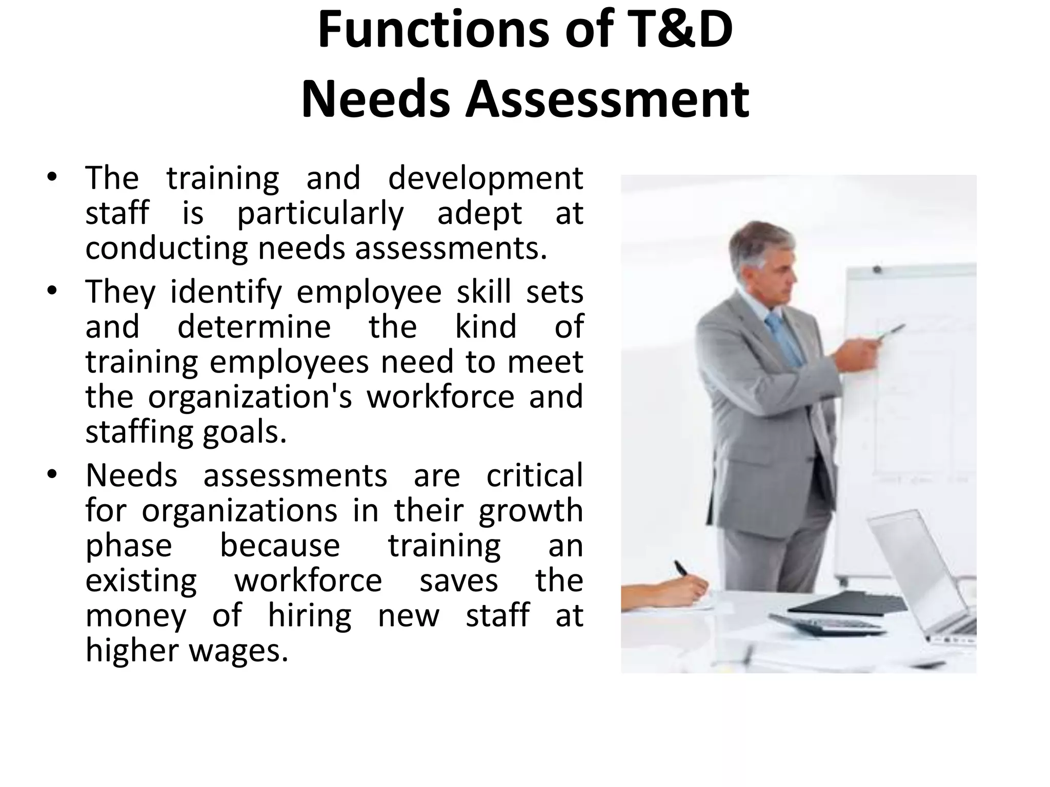 Functions of Training & Development - Manu Melwin Joy | PPTX