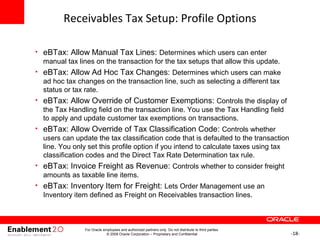 11.ebs r12.1 ar_-__tax_processing-_oracle_ebs | PPT