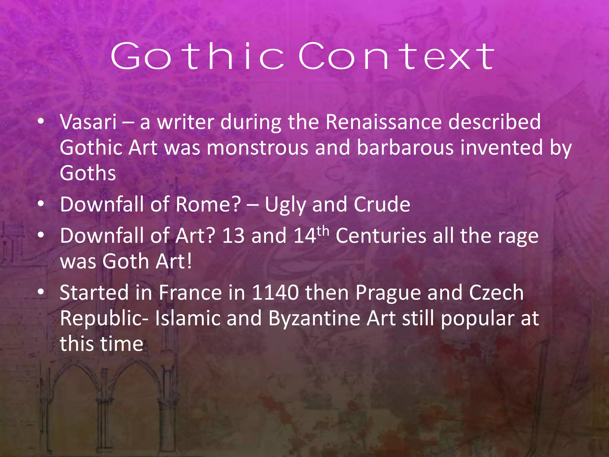 11. gothic art and architecture | PDF