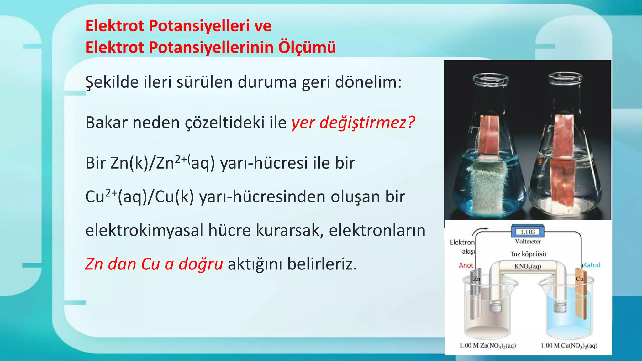 11. elektrokimya 1 | PPTX