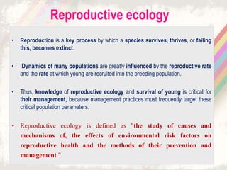 reproductive ecology (insects) | PPTX