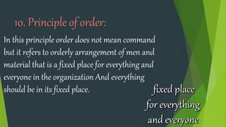 henry fayol principles business studies class 12th | PPT