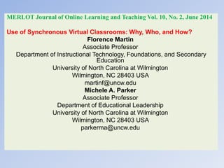 virtual classroom | PPT
