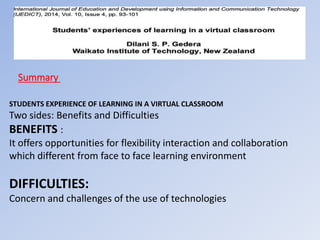 virtual classroom | PPTX