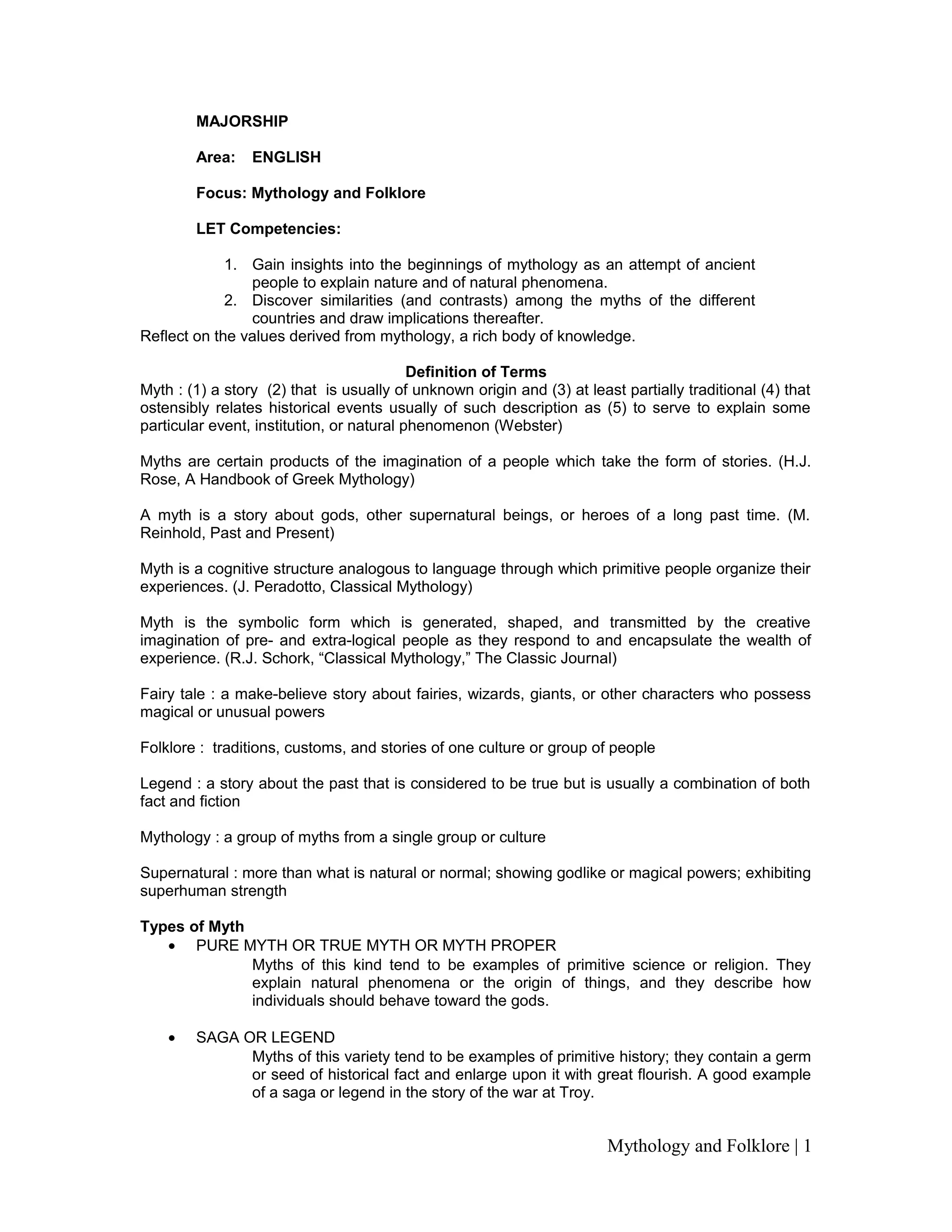 Mythology and Folklore (11 of 16) | DOC | Hinduism | Religion ...