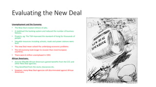 The New Deal Revision inc source questions | PPT