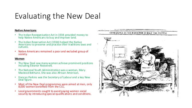 The New Deal Revision inc source questions