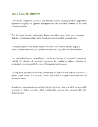 lazy evaluation | PPT