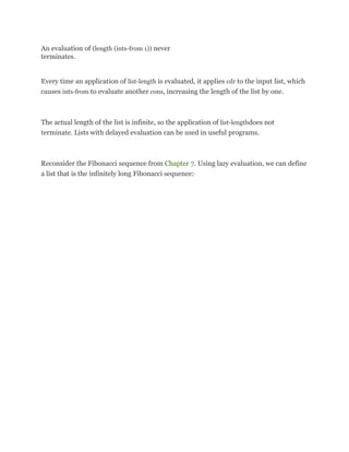 lazy evaluation | PPT