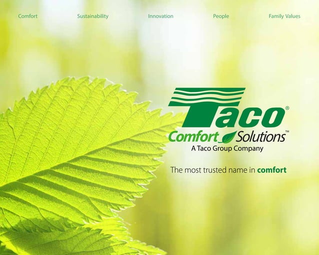 About Taco Comfort Solutions | PPT