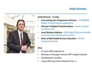 Andy Kinnear, Connecting Care | PPTX