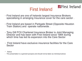 Tony Gill , First Ireland | PPTX
