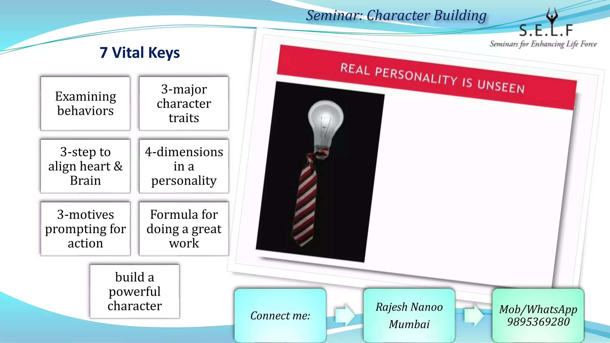 Character Building | PPTX