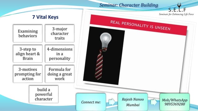 Character Building | PPTX