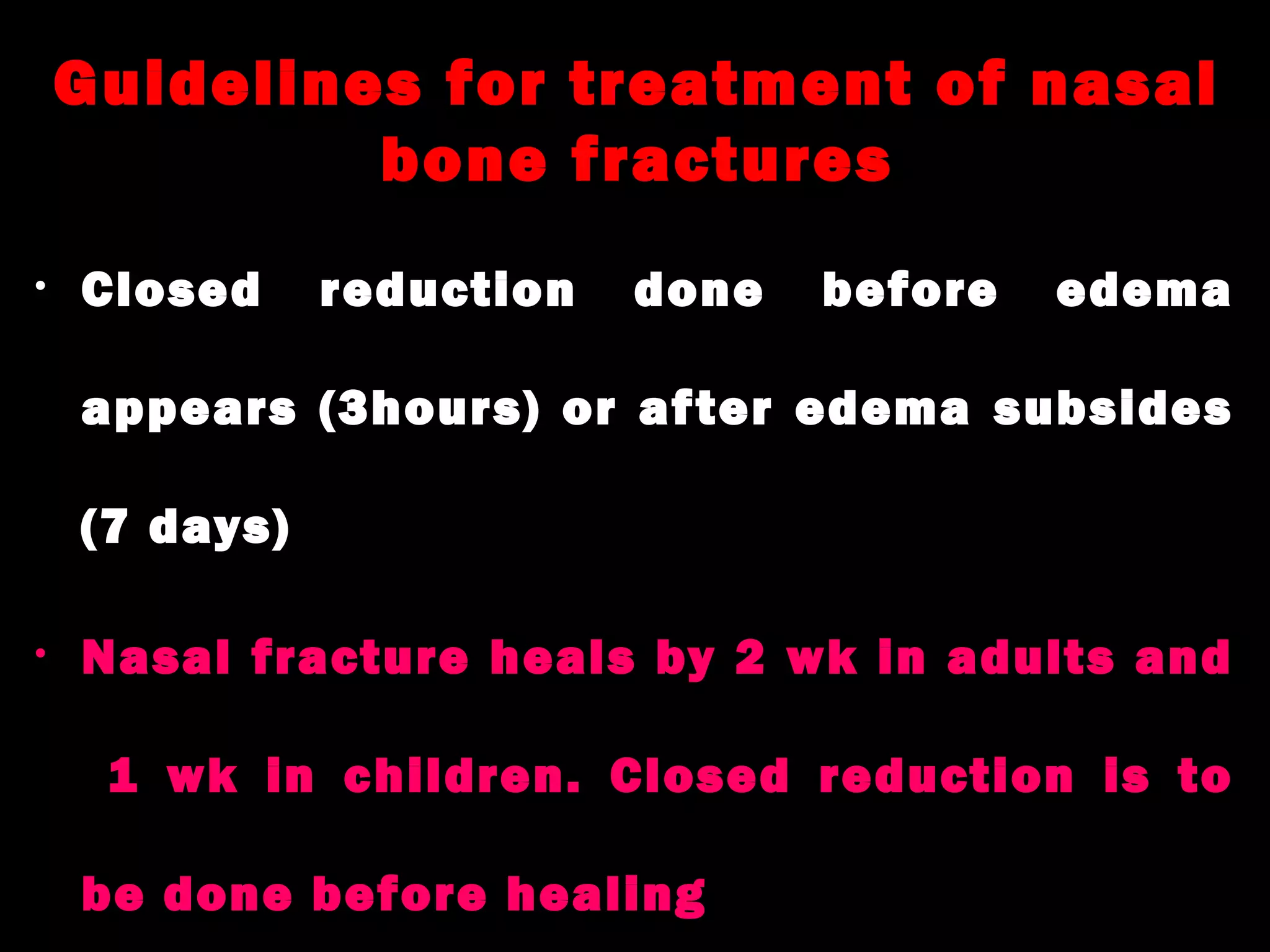 Facial bone fractures | PPT