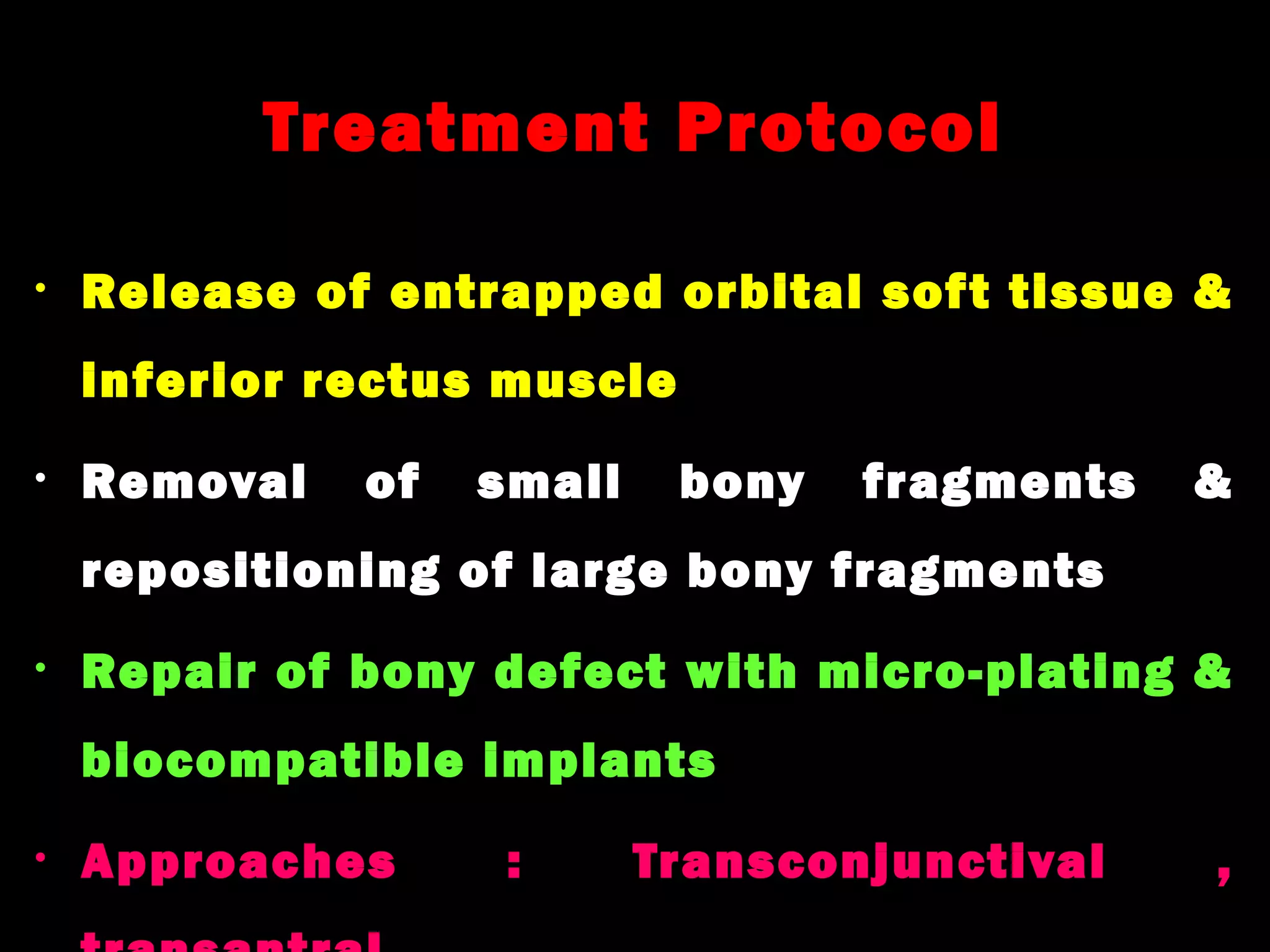 Facial bone fractures | PPT