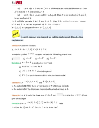 Singleton Sets Symbol