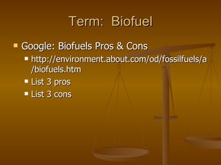 11 16 Biofuels | PPT