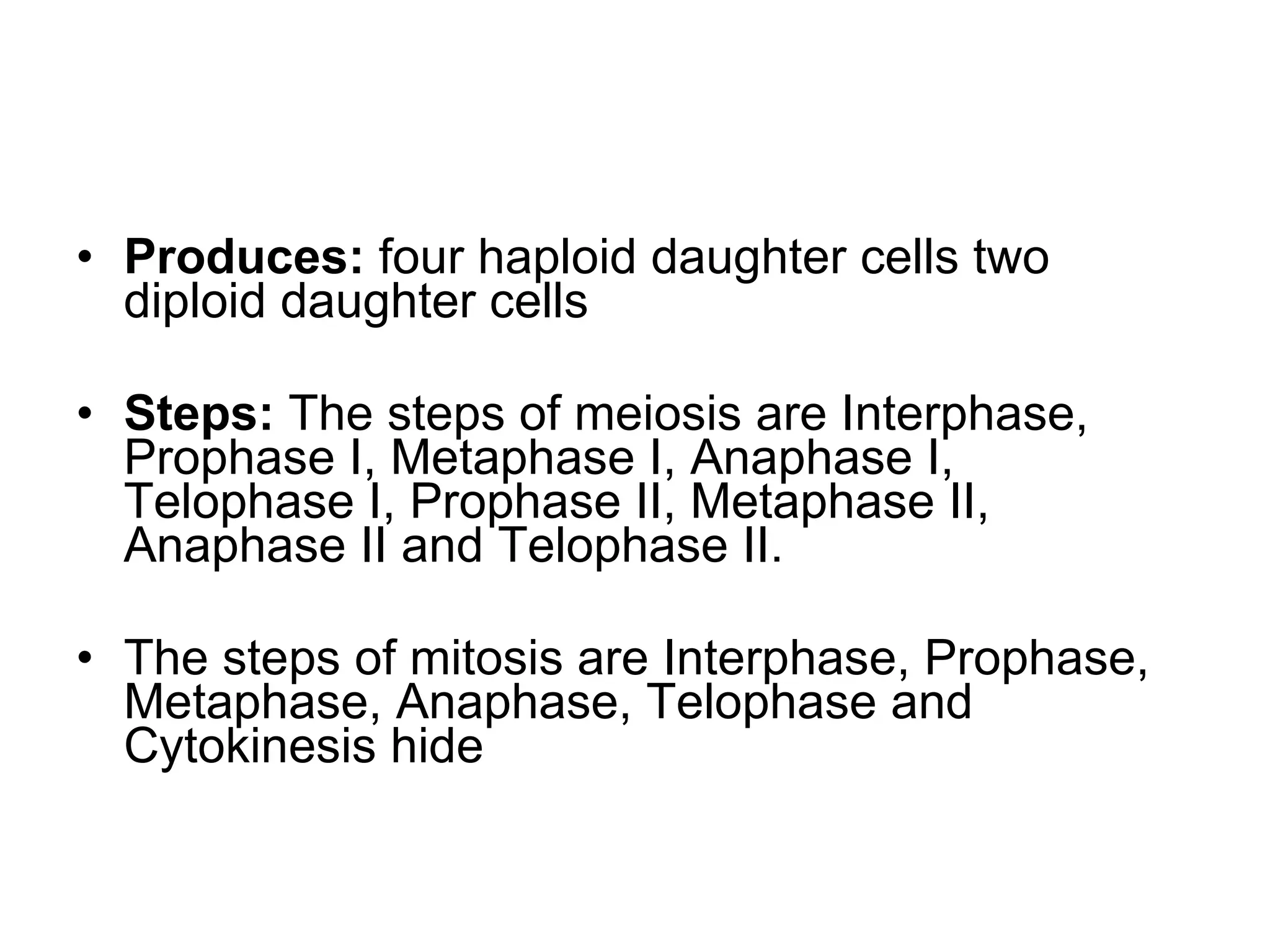 11 16 Dr Sadaf Meiosis Comparison With Mitosis Ppt