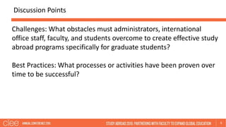 Opening More Doors: Keys to Successful Faculty-Led Study Abroad for ...