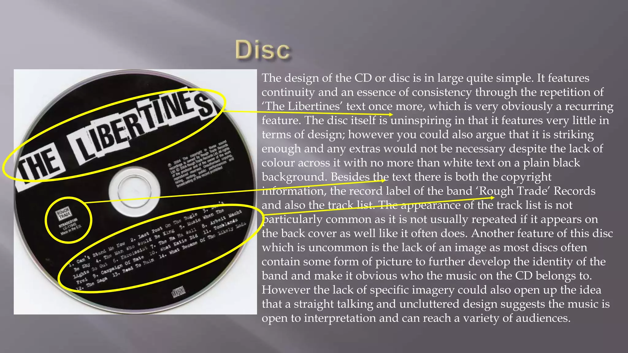 Digipak Analysis | PPTX