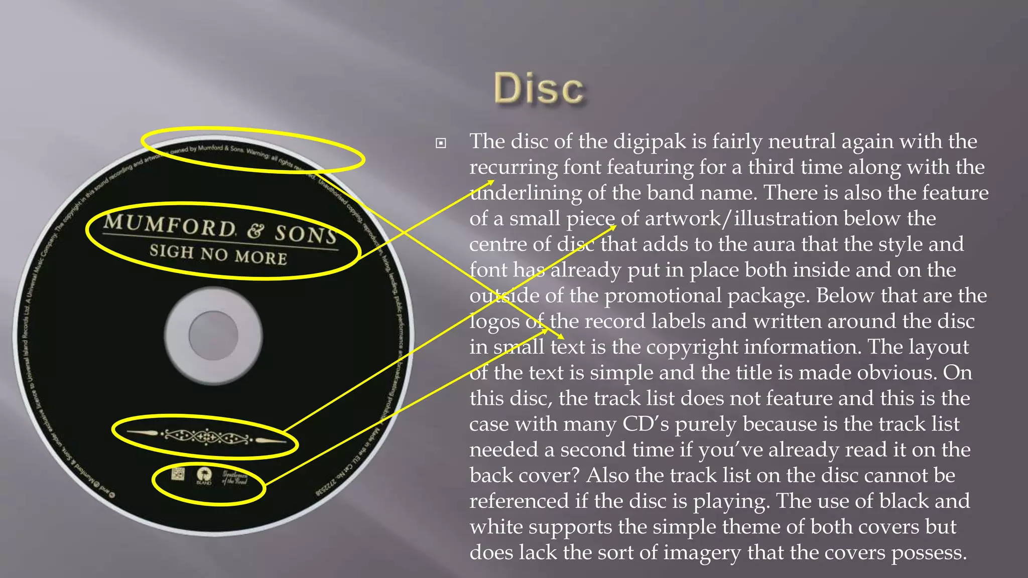 Digipak Analysis | PPTX