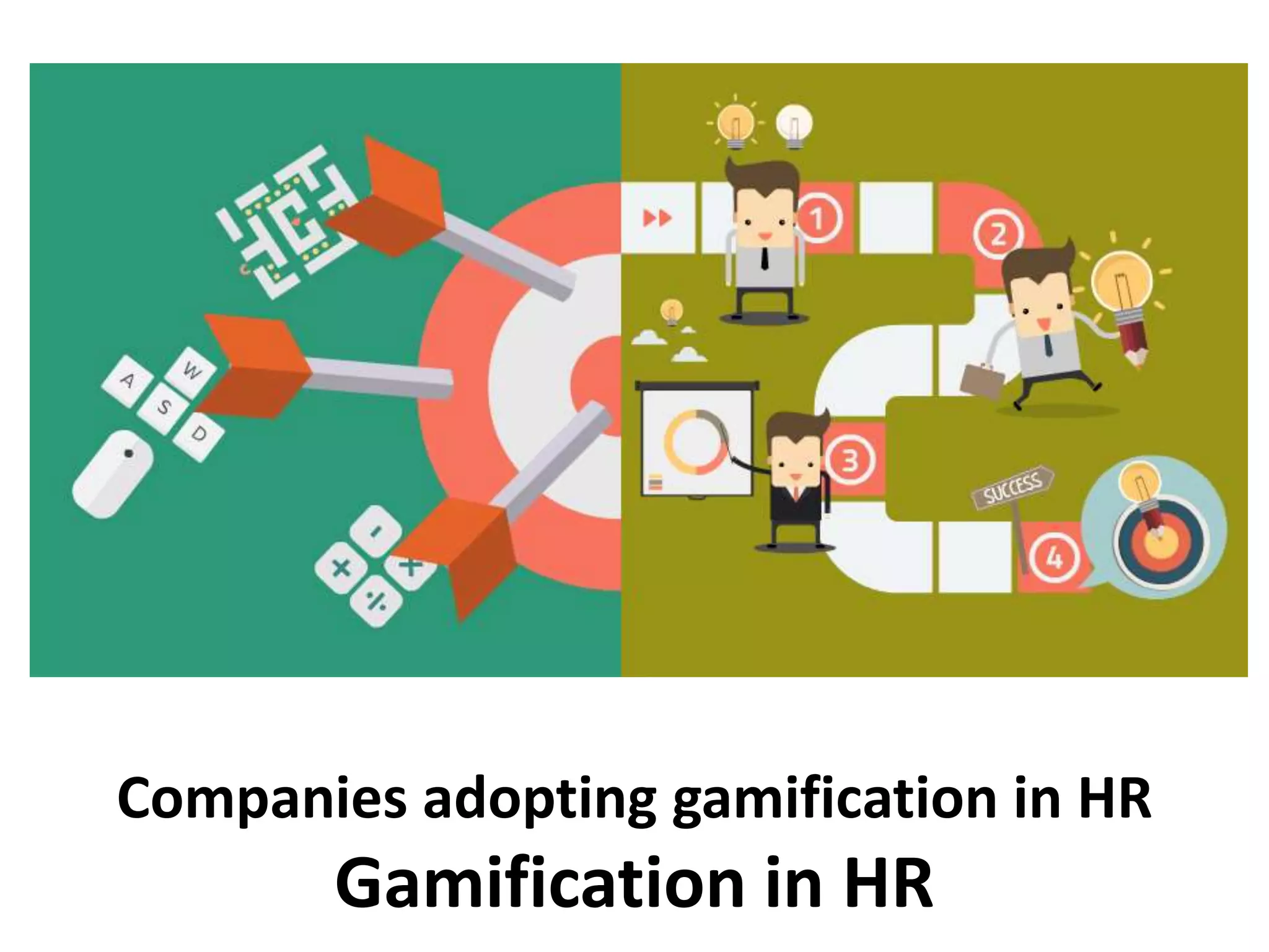 Companies adopting gamification in HR - Manu Melwin Joy | PPT